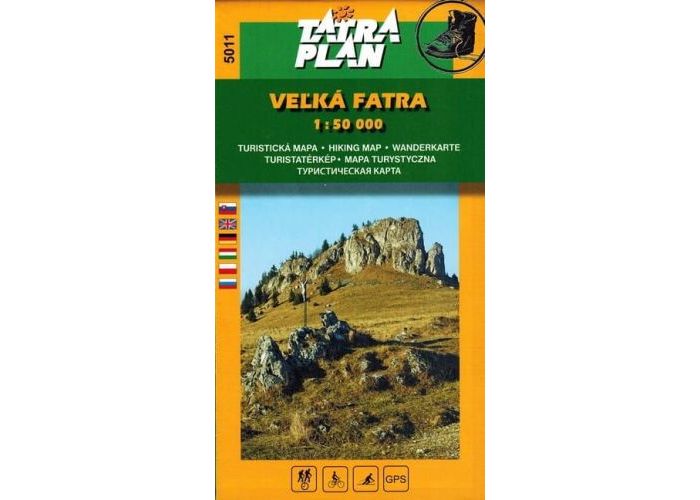 Active Planet | Turistická mapa TatraPlan VEĽKÁ FATRA